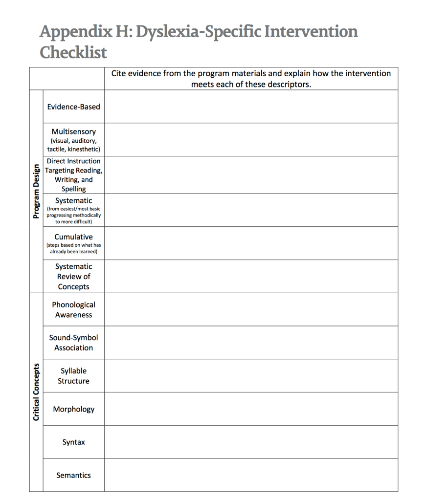 Programs that Work – DECODING DYSLEXIA TN
